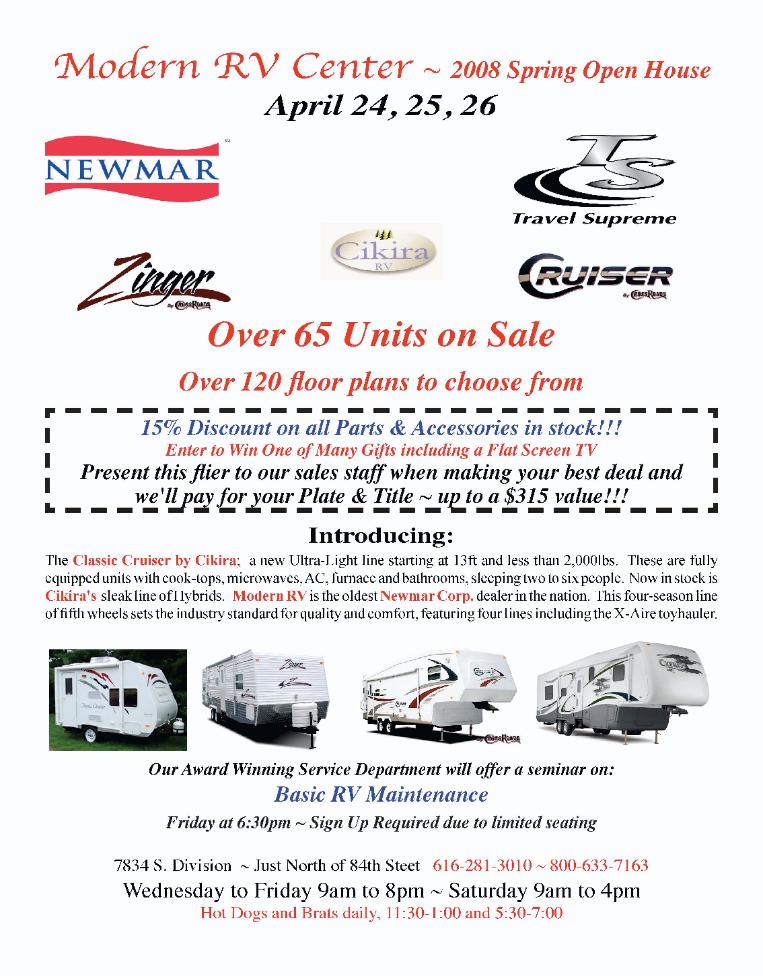 Modern RV Center Open House